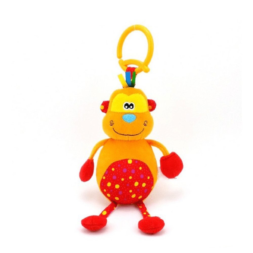 Sonajero Jiggling Buddy - Monkey I Cute - Aldea Bebé