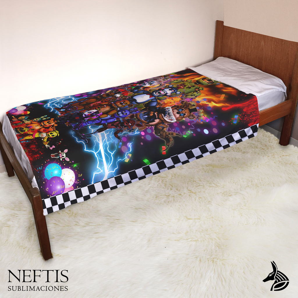 Five Nights at Freddy's - Frazada Polar