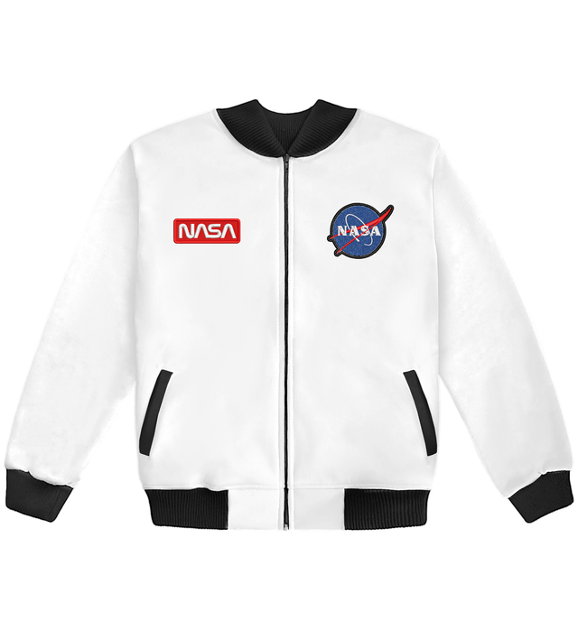 Moletom Nasa Jaqueta Bomber Blusa Frio Adulto Infantil
