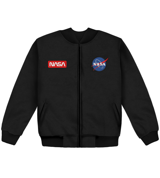 Moletom Nasa Jaqueta Bomber Blusa Frio Adulto Infantil