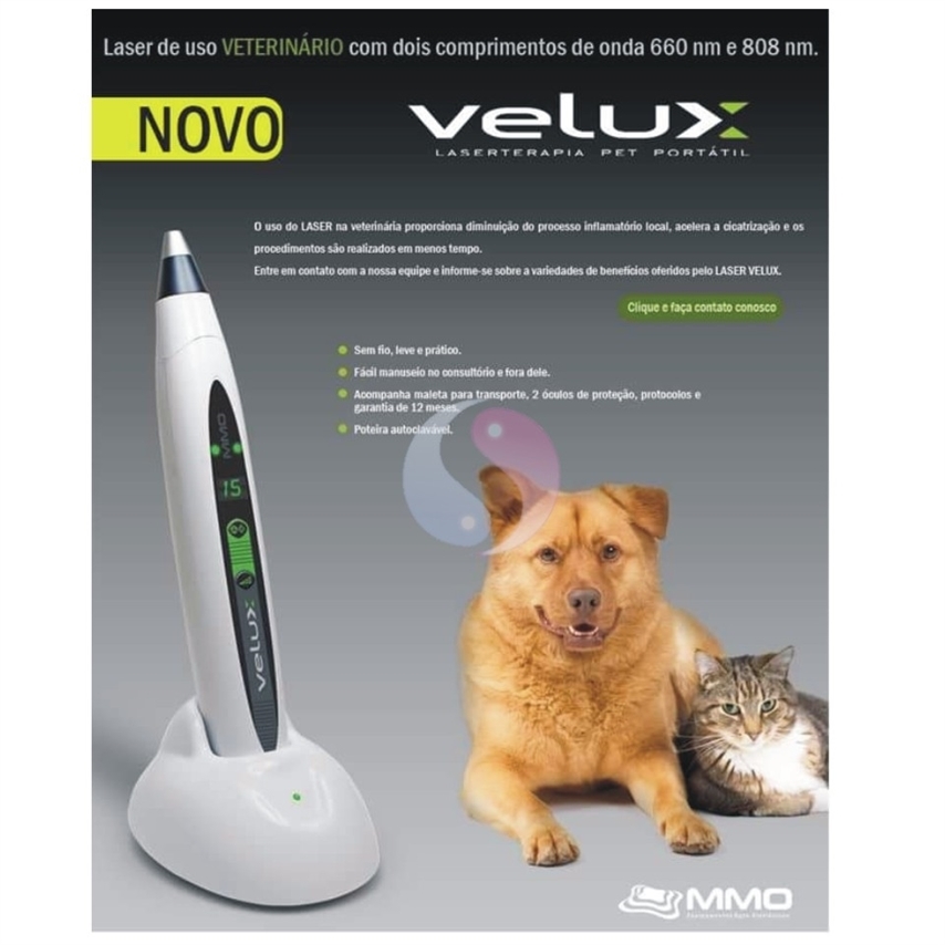 VELUX - Laser Terapêutico Portátil para Veterinária