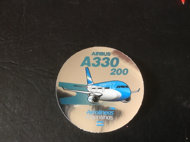 STICKER AEROLINEAS AIRBUS A330-200
