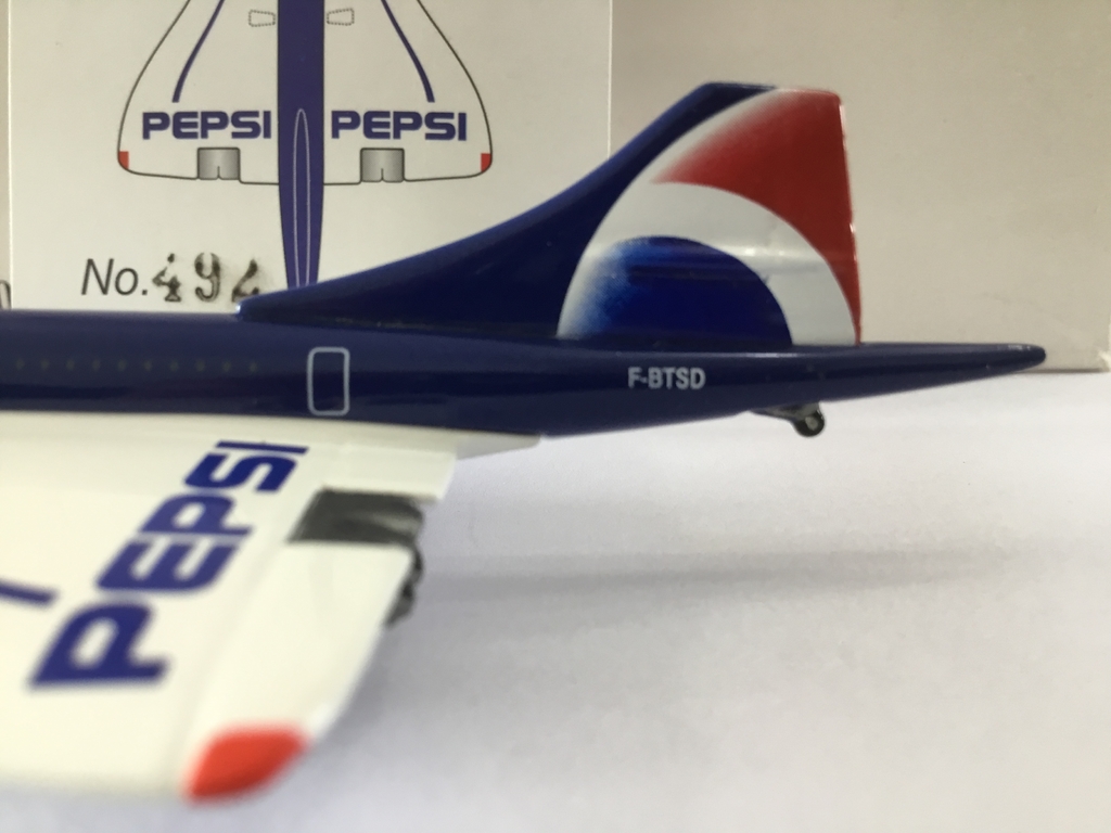 AIR FRANCE Concorde (Pepsi Livery)