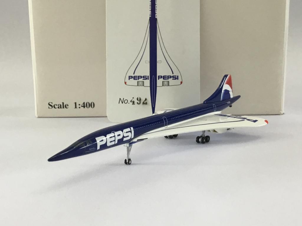 AIR FRANCE Concorde (Pepsi Livery)