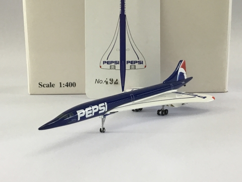 AIR FRANCE Concorde (Pepsi Livery)