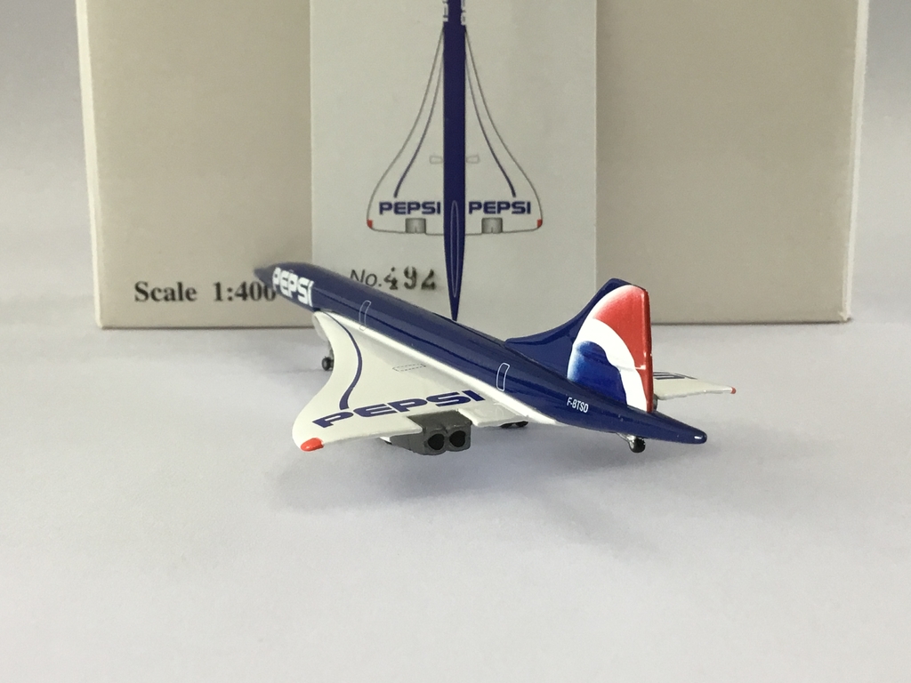 AIR FRANCE Concorde (Pepsi Livery)
