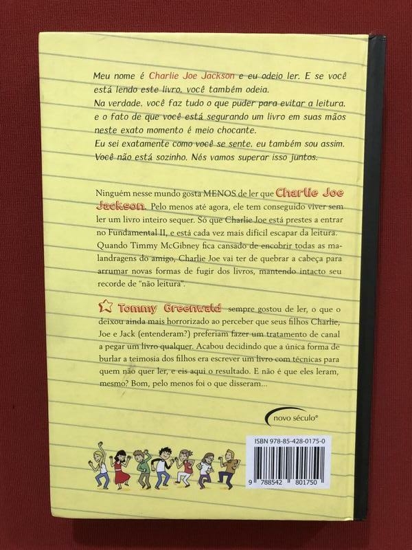 Livro- O Guia De Charlie Joe Jackson- Tommy Greenwald- Semin