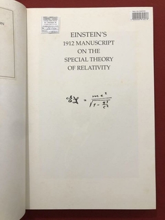 Livro - Einstein's 1912 Manuscript On The Special Theory Of Relativity
