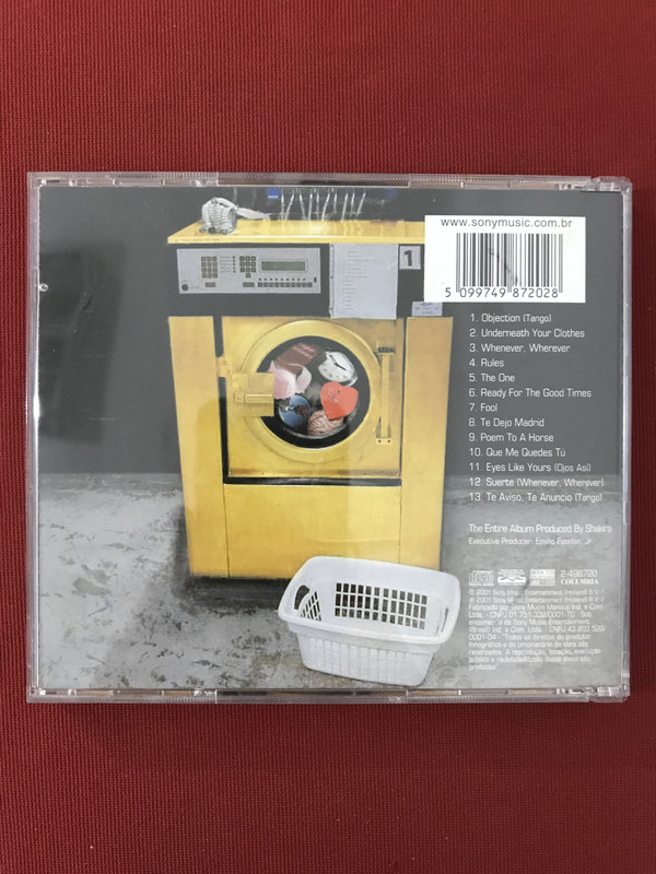 CD - Shakira - Laundry Service - Nacional