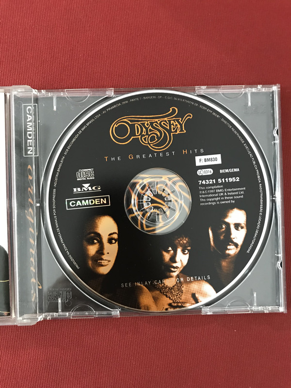 CD - Odyssey - The Greatest Hits - 1997 - Nacional