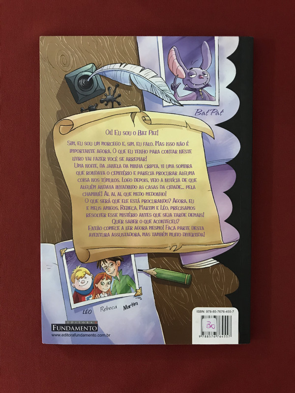 Livro - Bat Pat: O Tesouro Do Cemitério - Roberto Pavanello