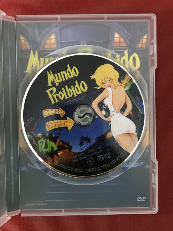 DVD - Mundo Proibido - Brad Pitt - Seminovo