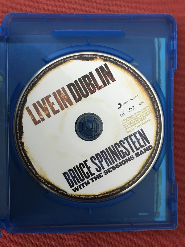 Blu-ray - Bruce Springsteen - Live In Dublin Seminovo
