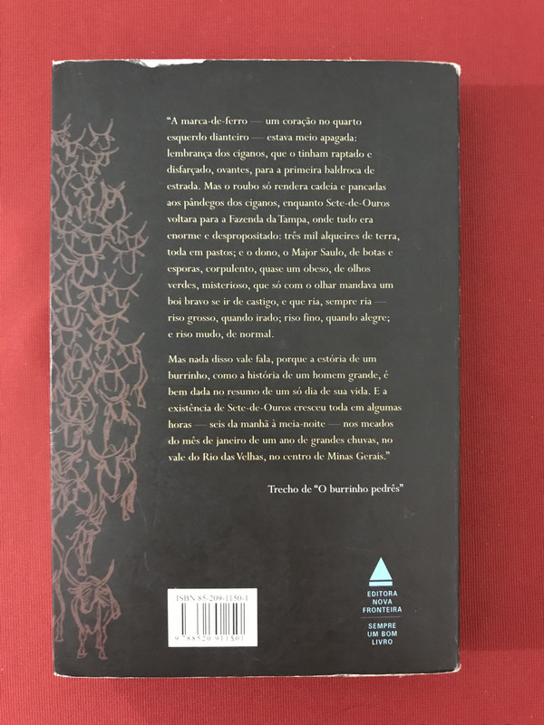 Livro - Sagarana - João Guimarães Rosa - Nova Fronteira