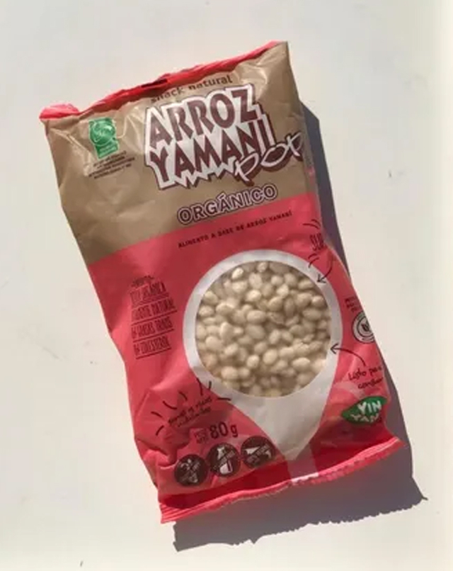 Yin Yan Arroz Yamani Orgánico Inflado Pop 80gr