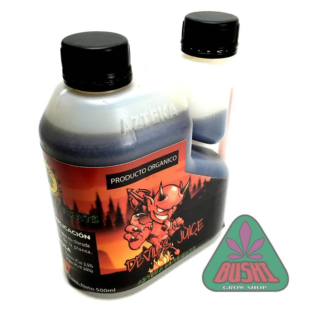 Azteka Devil Juice 500 Ml Vegetativo Orgánico Algas Krill