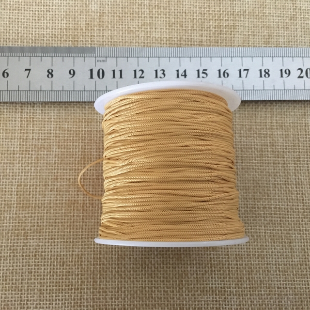 Hilo Chino 0,8mm Color Oro (10 metros)