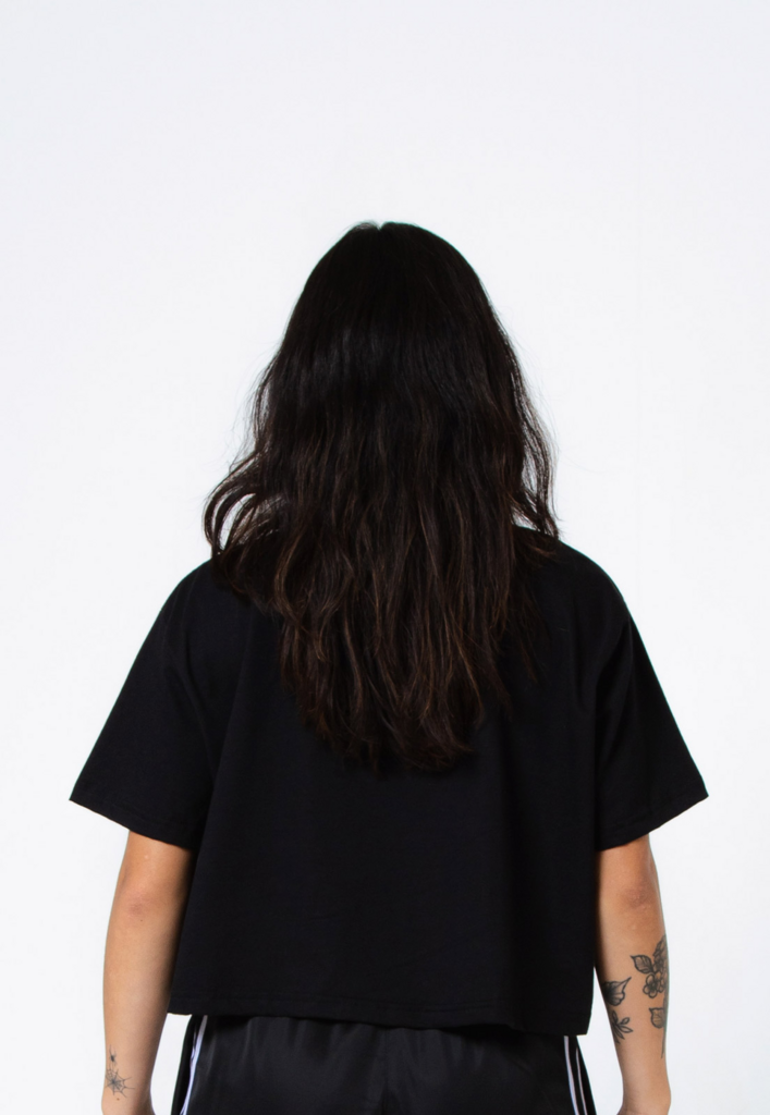 CTR03- Camiseta Cropped Feminina Prison Brooklyn