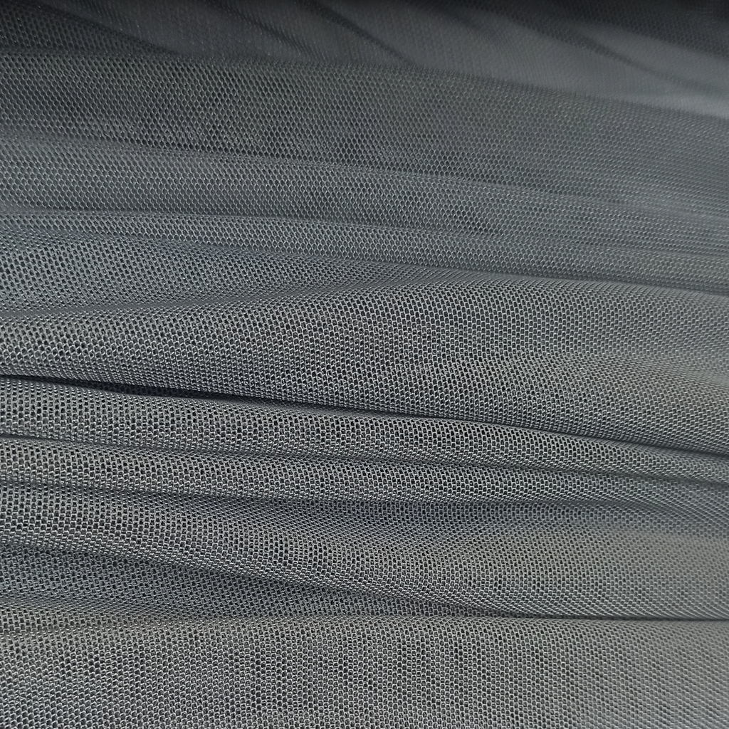 Microtul Elastizado de Poliester - Gris