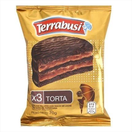 Alfajor Terrabusi Triple Torta 70 grs - Mutual Unilever