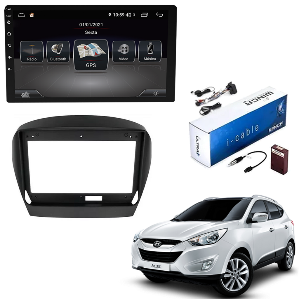 KIT CENTRAL MULTIMIDIA HYUNDAI IX35 2010 A 2019