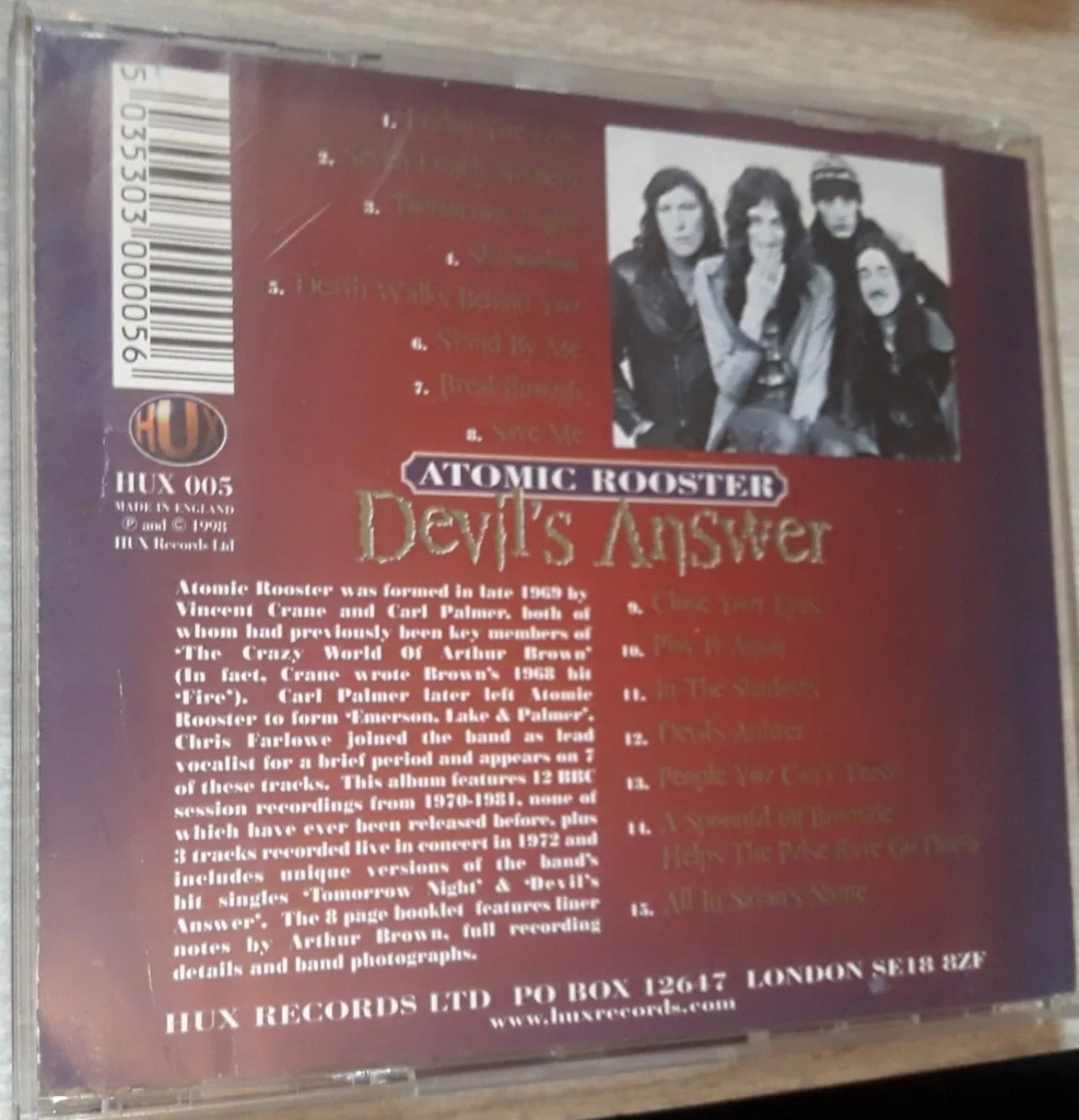 Atomic Rooster - Devil's Answer - Comprar en Volumen 4