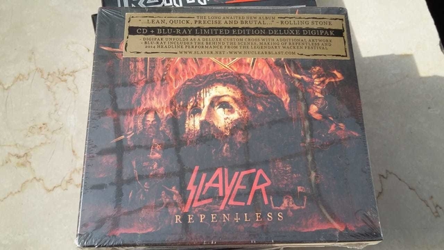 Slayer Repentless Cd + Blu-ray