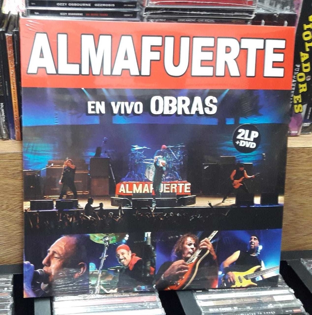 Almafuerte - En Vivo Obras 2 LP´S + DVD - Volumen 4