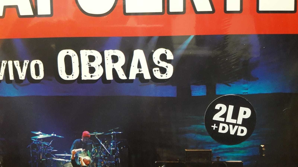 Almafuerte - En Vivo Obras 2 LP´S + DVD - Volumen 4