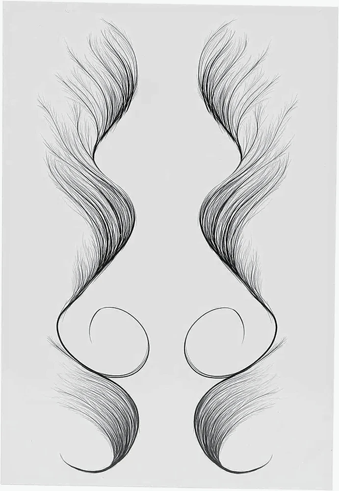 Hairline sticker para cabello. / LH-22992/1000