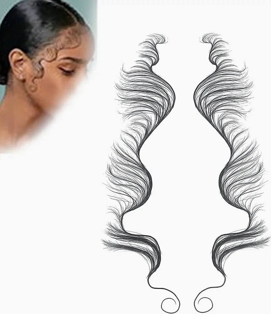 Hairline sticker para cabello. / LH-22992/1000