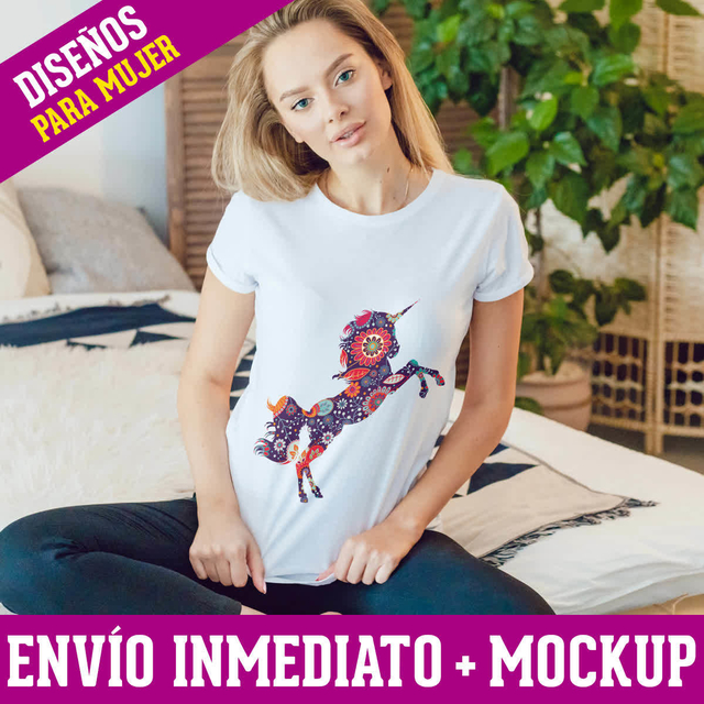 Diseños para Remeras Mujer - Modelo 45 - Digi Card