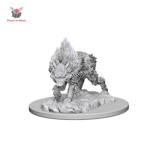 Dire Wolf - Deep Cuts Miniatures Pathfinder
