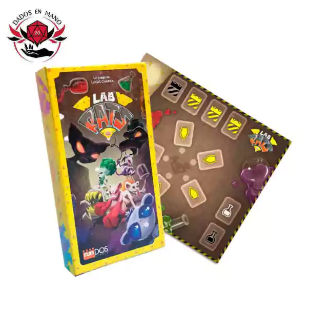 Combo: Lab Rats + Lab Rats Playmat - Dados En Mano