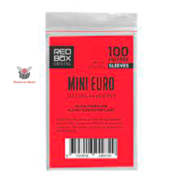 Folios protectores de cartas - MINI EURO Cristal 44x68mm - 110 unidades ...