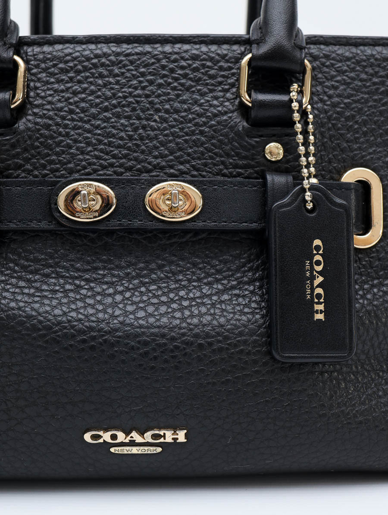 Bolsa Coach Small Black Crossbody - Paris Brechó