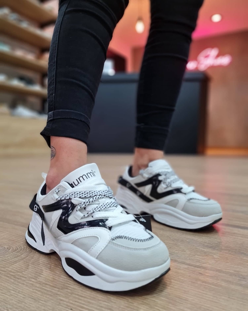 Gummi Alex Blanca/negra - Comprar en Bunker Shoes