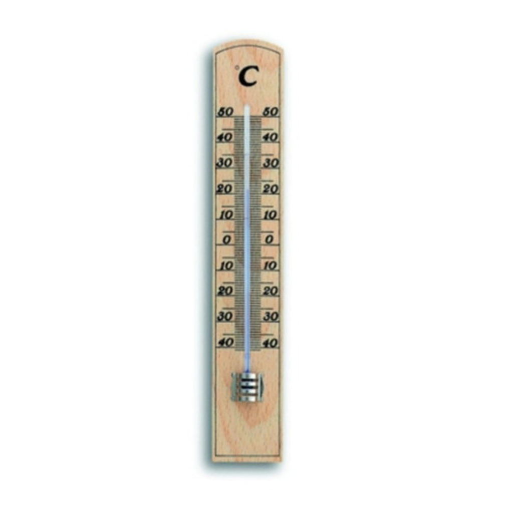 Termómetro Ambiente Interior TFA - Base Madera -40 °c A +50 °c