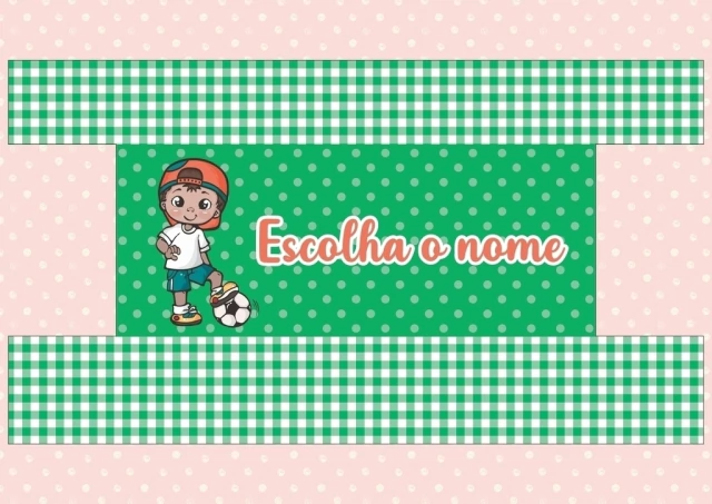 Recorte Sublimado - Monte seu Personagem - Verde
