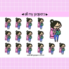 Adesivo Isabela Viajante - Comprar em All my Papers