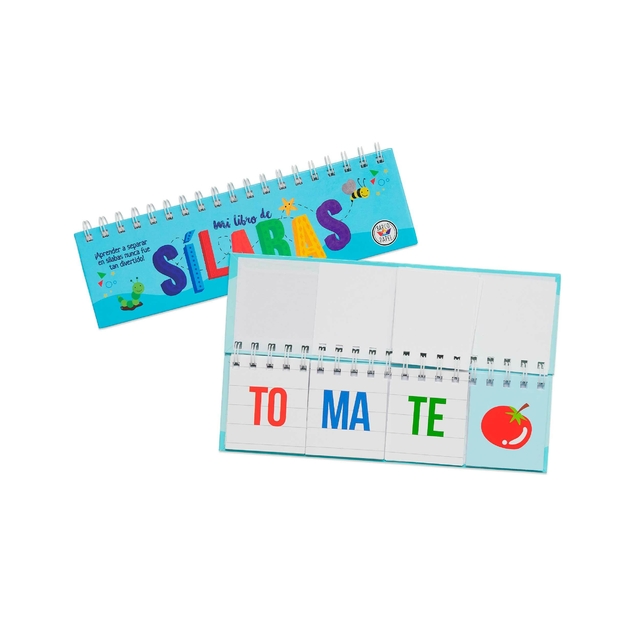 Libro Móvil de Sílabas - Libro Didáctico Infantil