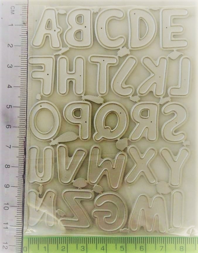 Troqueles - Dies Letras alfabeto abecedario
