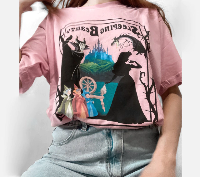 Remera de La bella durmiente - Comprar en Kev-Dylan