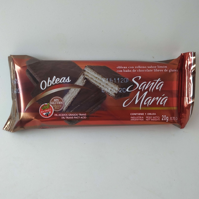 SANTA MARIA Oblea - Comprar en LA CASA DEL CELIACO