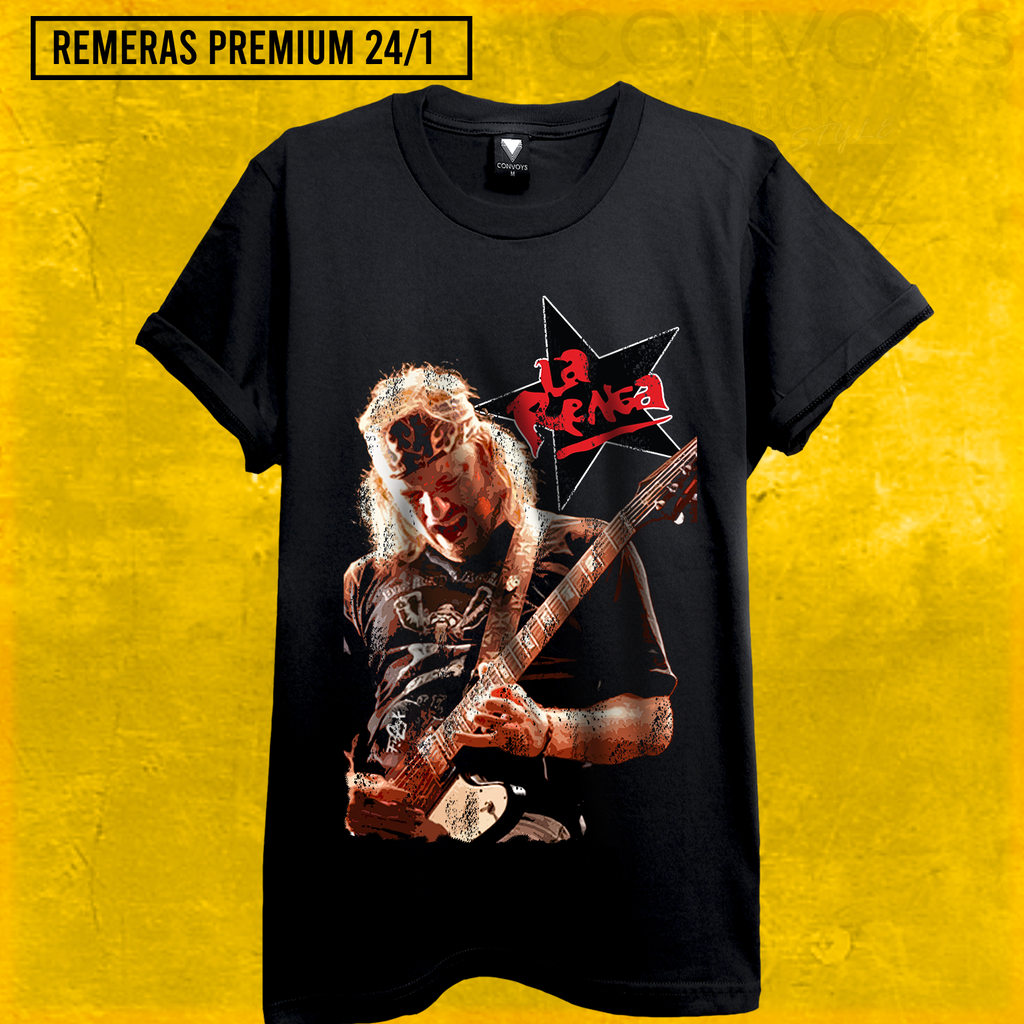 Remera LA RENGA CHIZZO 1 - CONVOYS Rock Style