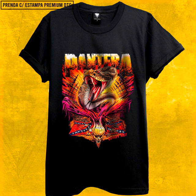 Remera PANTERA SNAKE - Comprar en CONVOYS Rock Style