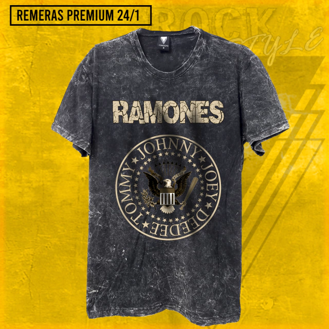 Remera RAMONES GOLD - Comprar en CONVOYS Rock Style