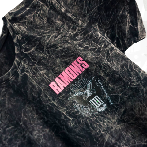 Remera Ramones Pink Gabba Gabba - CONVOYS Rock Style