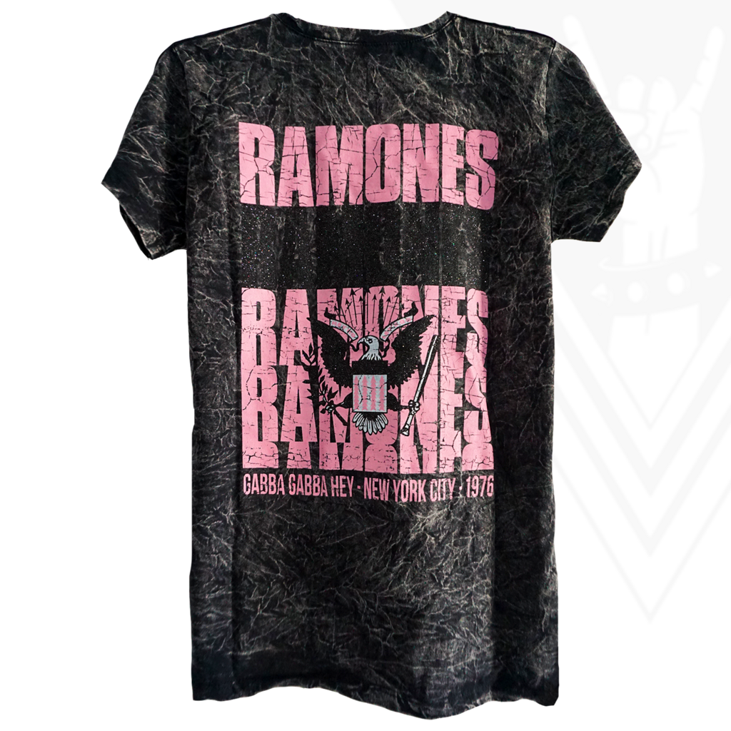 Remera Ramones Pink Gabba Gabba - CONVOYS Rock Style