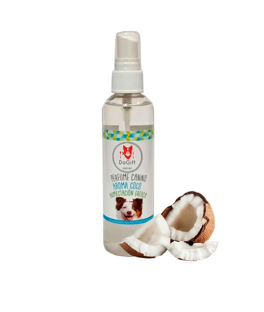 Perfume para perro aroma coco 250 ml - DoGift